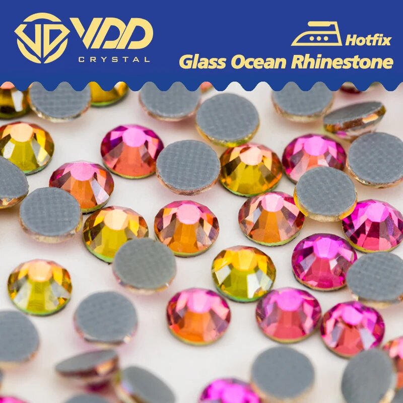 Стразы VDD Rose Flare, SS20, 1440 шт