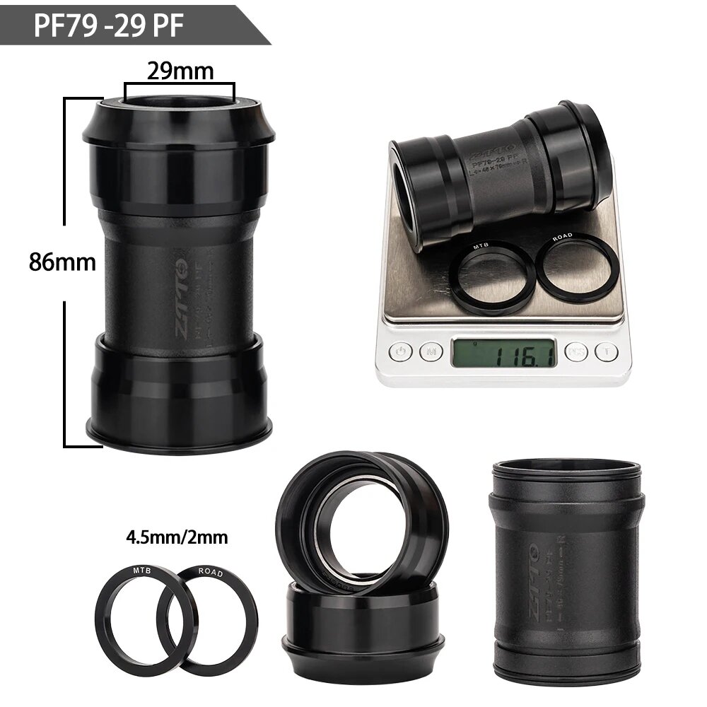 ZTTO T47 PF79 каретка для велосипеда PF79-29 PF