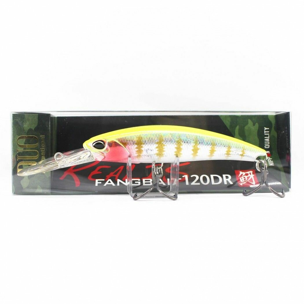 Воблер для троллинга DUO Realis Fangbait 120DR, 120 мм, 26,7 гр, #ADA3305 Fang Gill