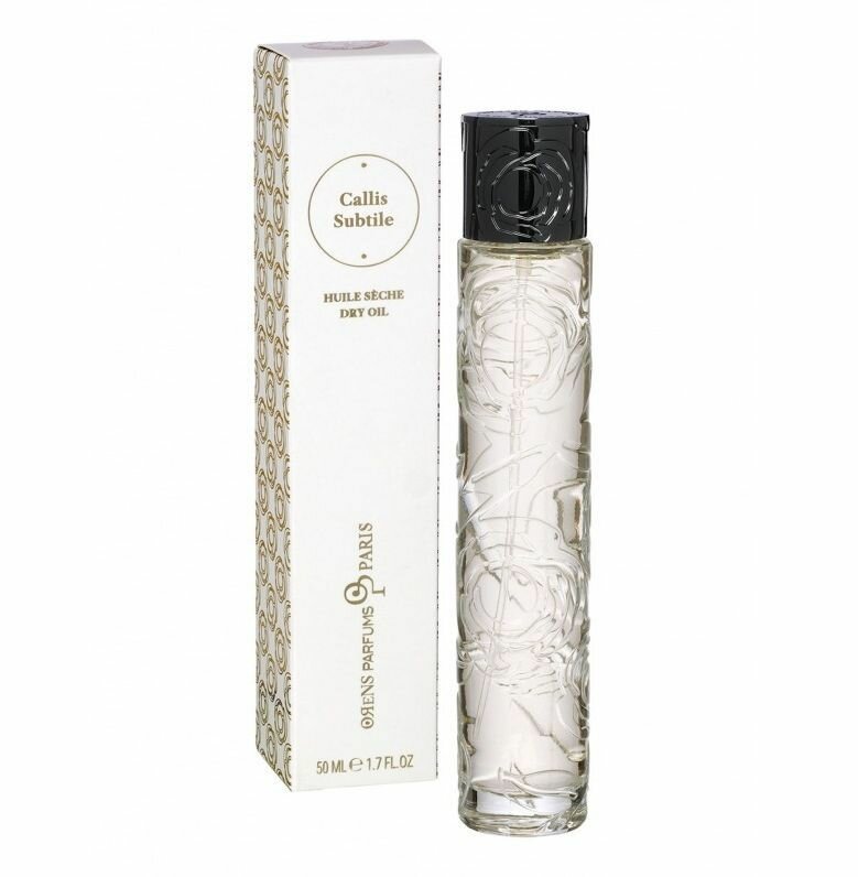 Orens parfums callis subtile dry оil 50 ml - парфюмированное сухое масло для тела