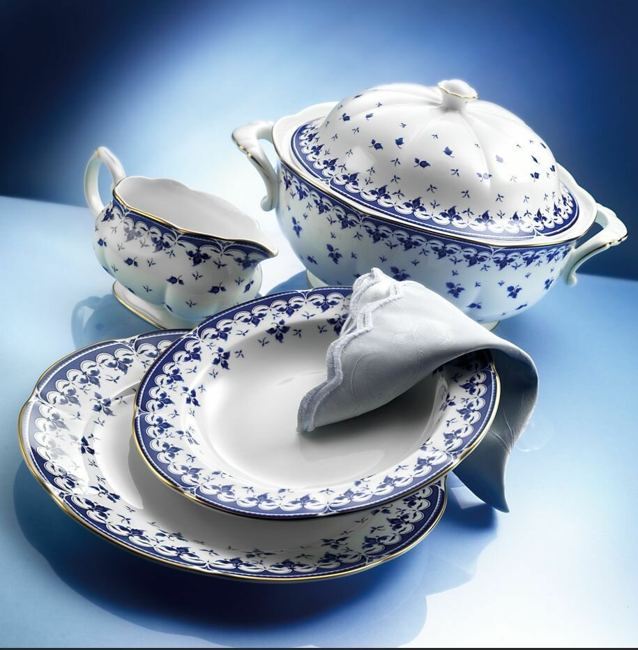 Набор столовой посуды, сервиз обеденный Эден на 6 персон/24 предмета от Zepter