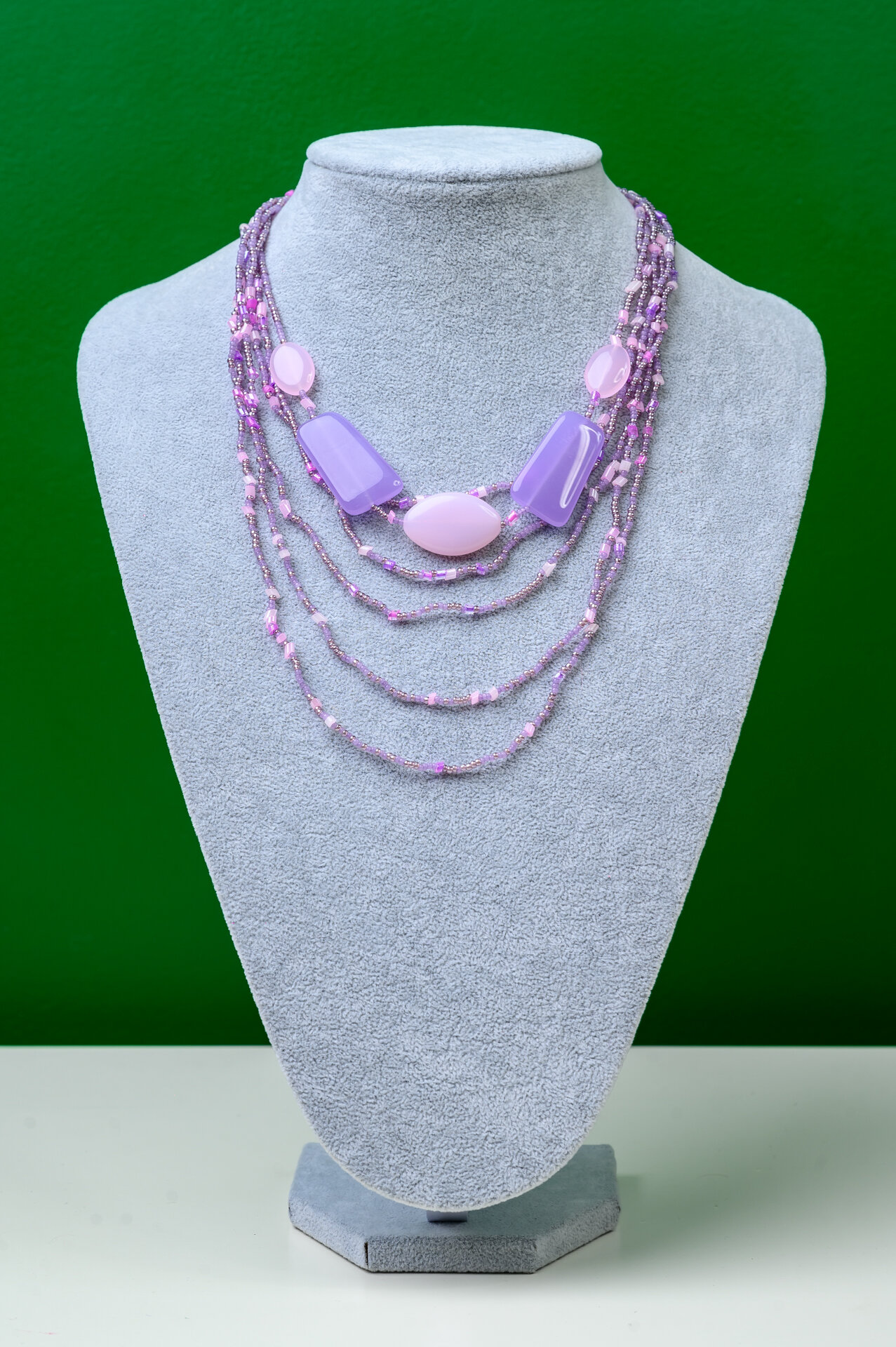 Бусы, хрусталь