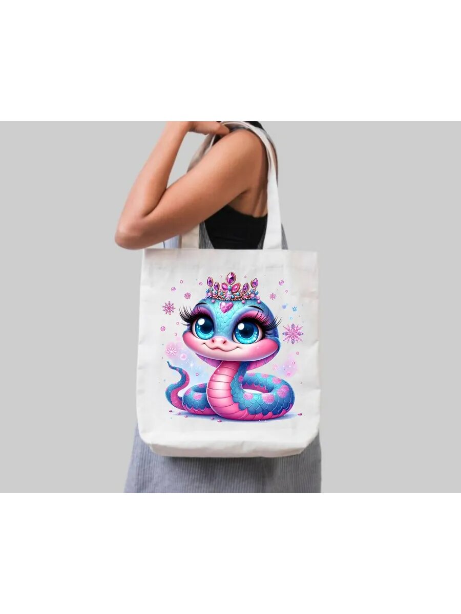 Термотрансфер "Змейка" 20х20, наклейка на одежду