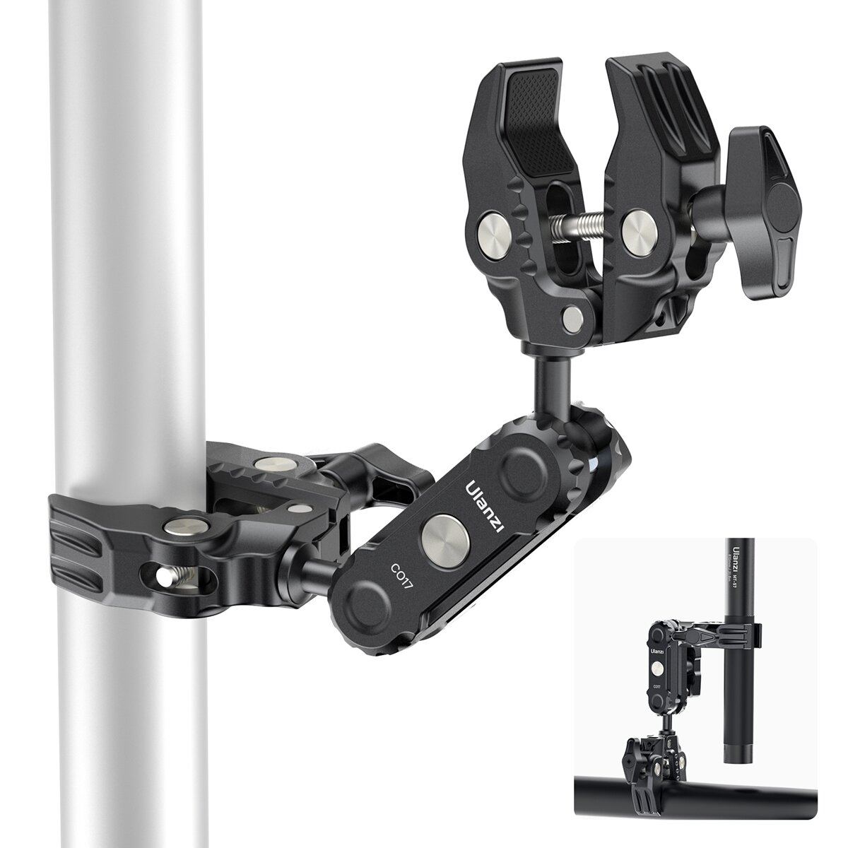 Двойной зажим Ulanzi CO17 Super Clamp