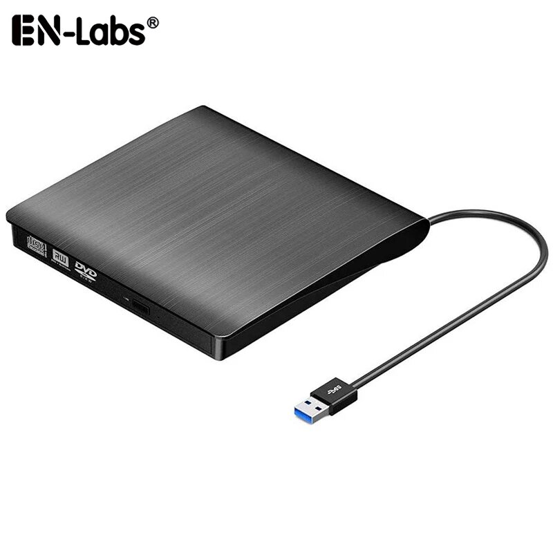 Чехол для оптического привода, тонкий внешний корпус USB 3,0 для DVD SATA к USB CD ROM, чехол для ноутбука, USB к SSD Caddy 9,5 мм 12,7 мм, 12.7mm