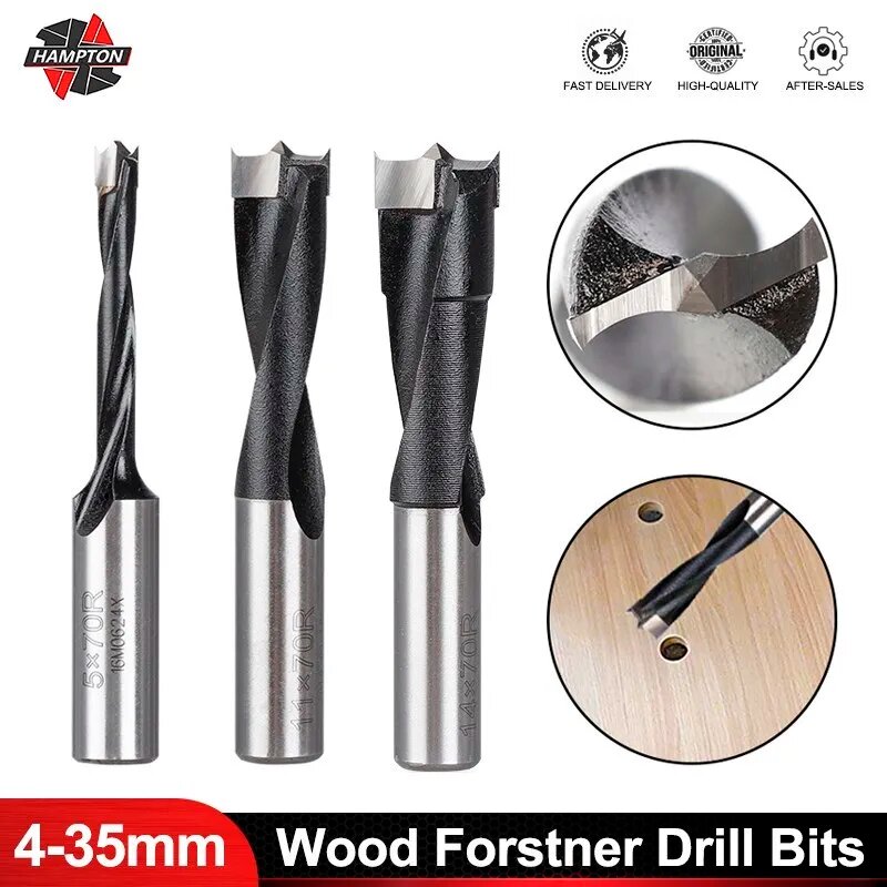 4-35 мм сверла для дрели форстнера для карбидной сверлильной головки 70 мм Удлиненные сверла роутера биты для роутера с прямым вращением