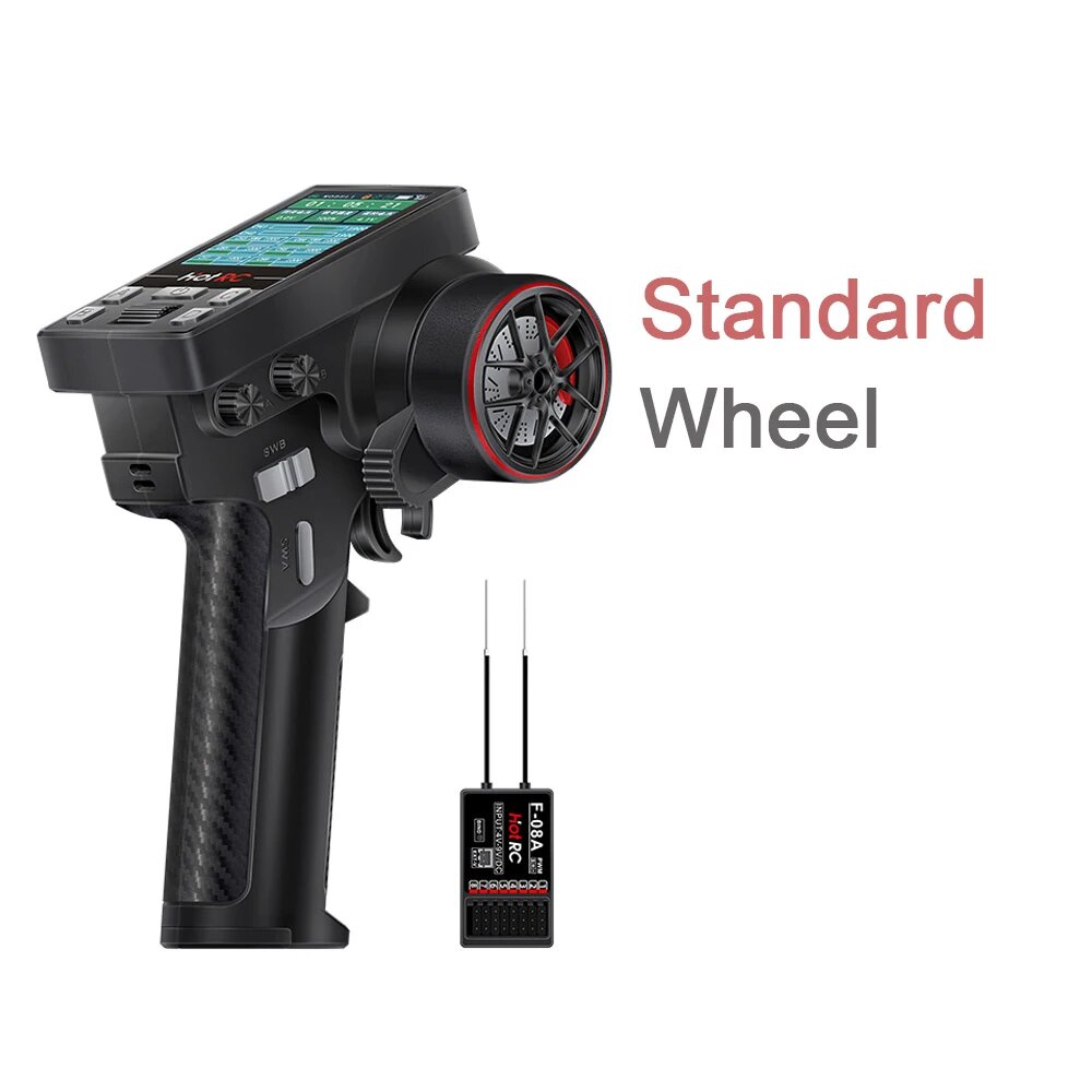 Радиоуправляющий пульт Hotrc Hot Rc CT-8B для RC машин 1/10 Standard wheel