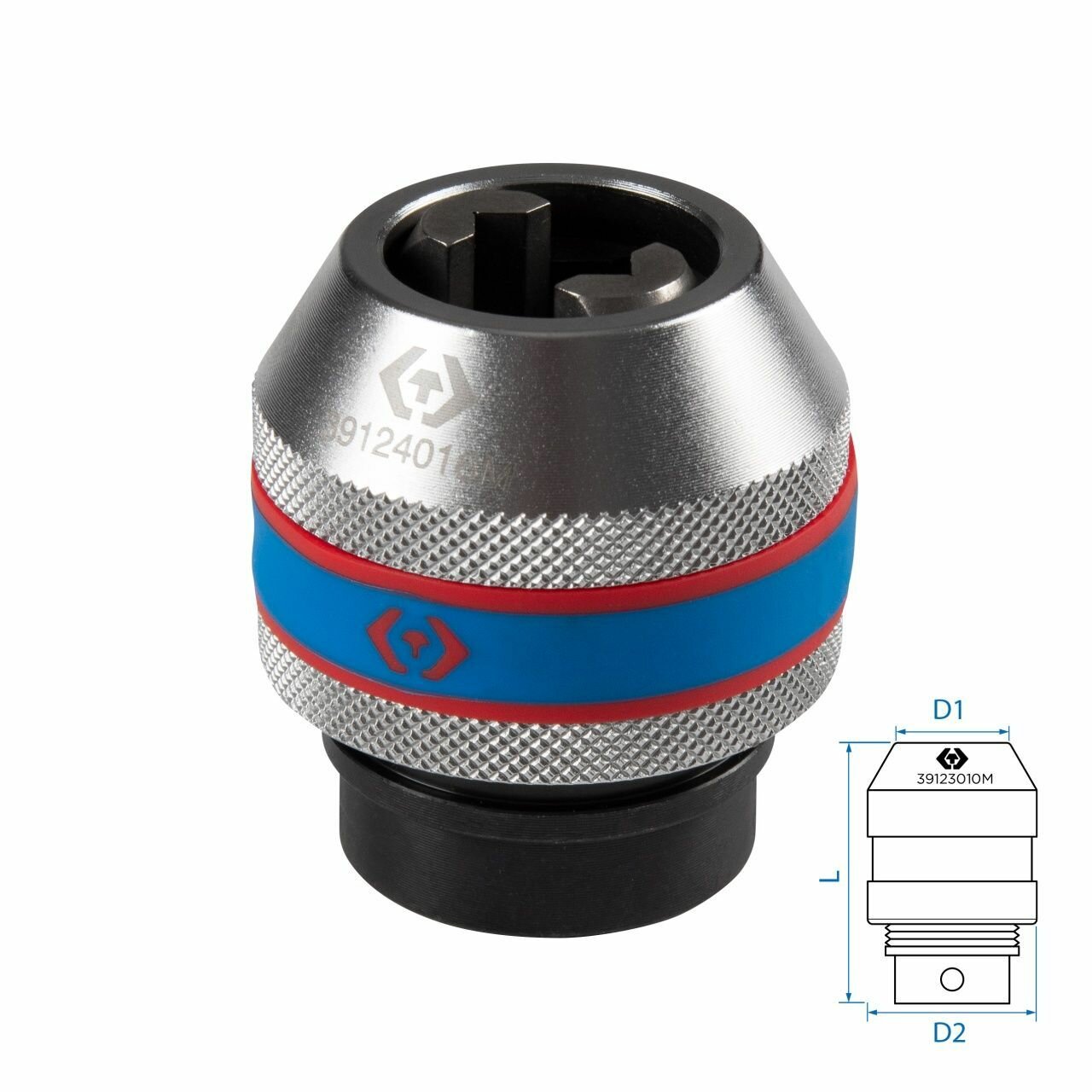 Держатель метчика М20-М27, 1/2" KING TONY