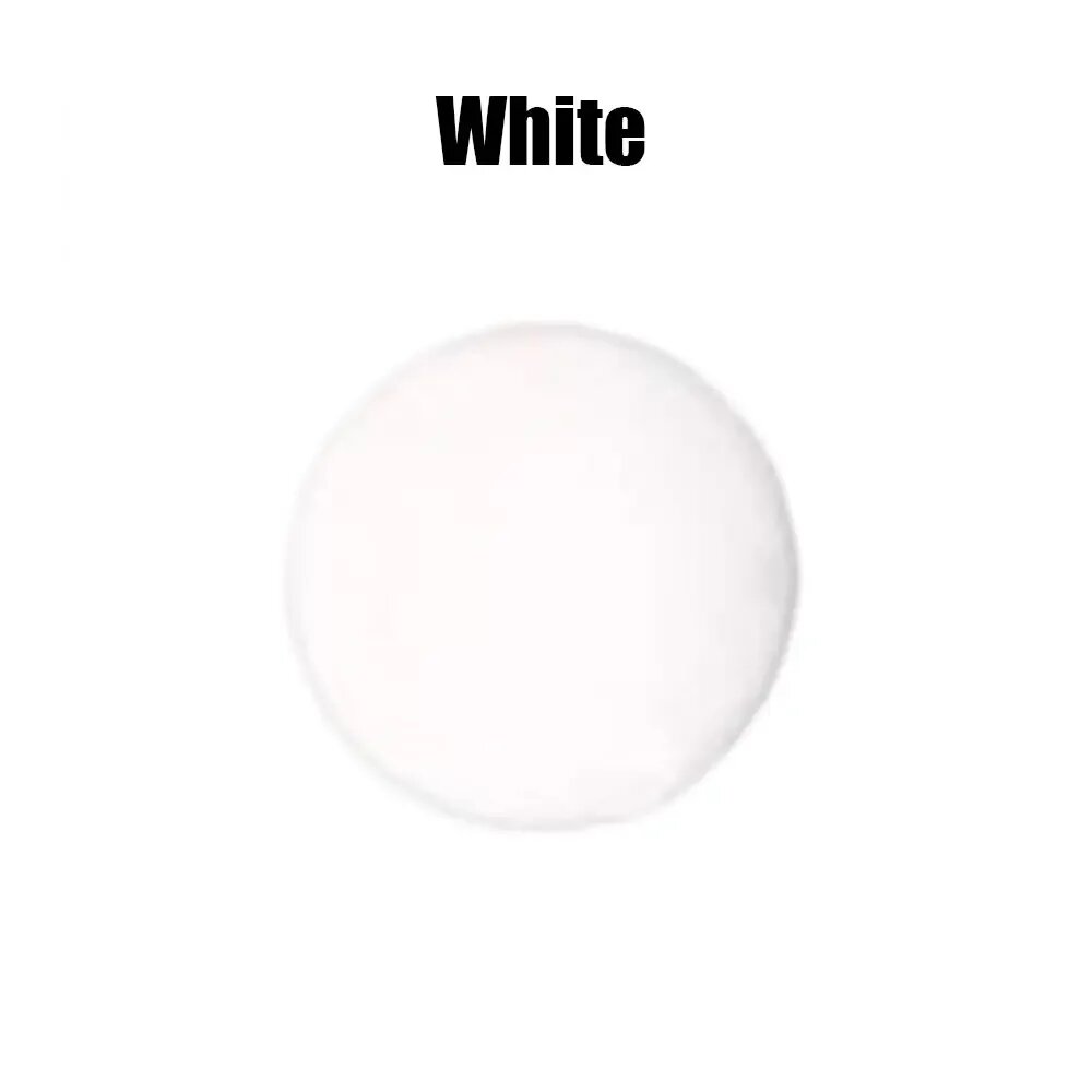 Противоударный дверной стопор силиконовый круглый white