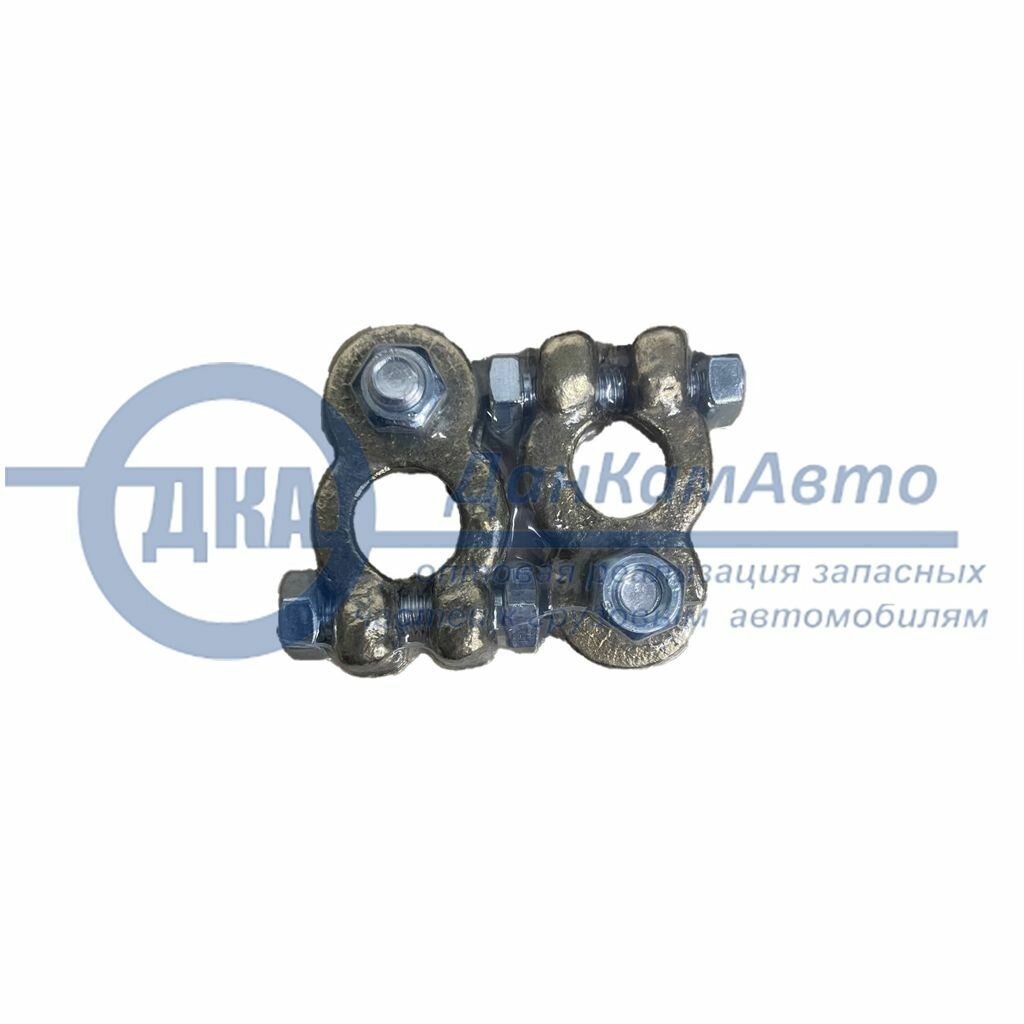 Клемма АКБ латунь (супер усиленные) пара (+ и -) а/м КАМАЗ