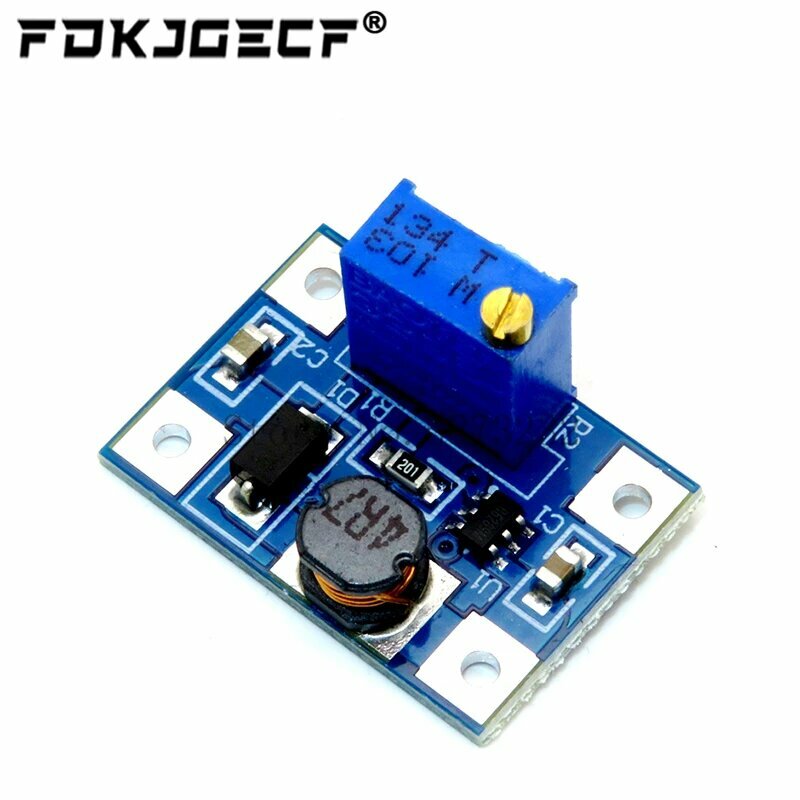 5 шт. DC-DC SX1308 повышающий преобразователь постоянного тока Регулируемый силовой модуль с 2-24 В на 2-28 в 2 А