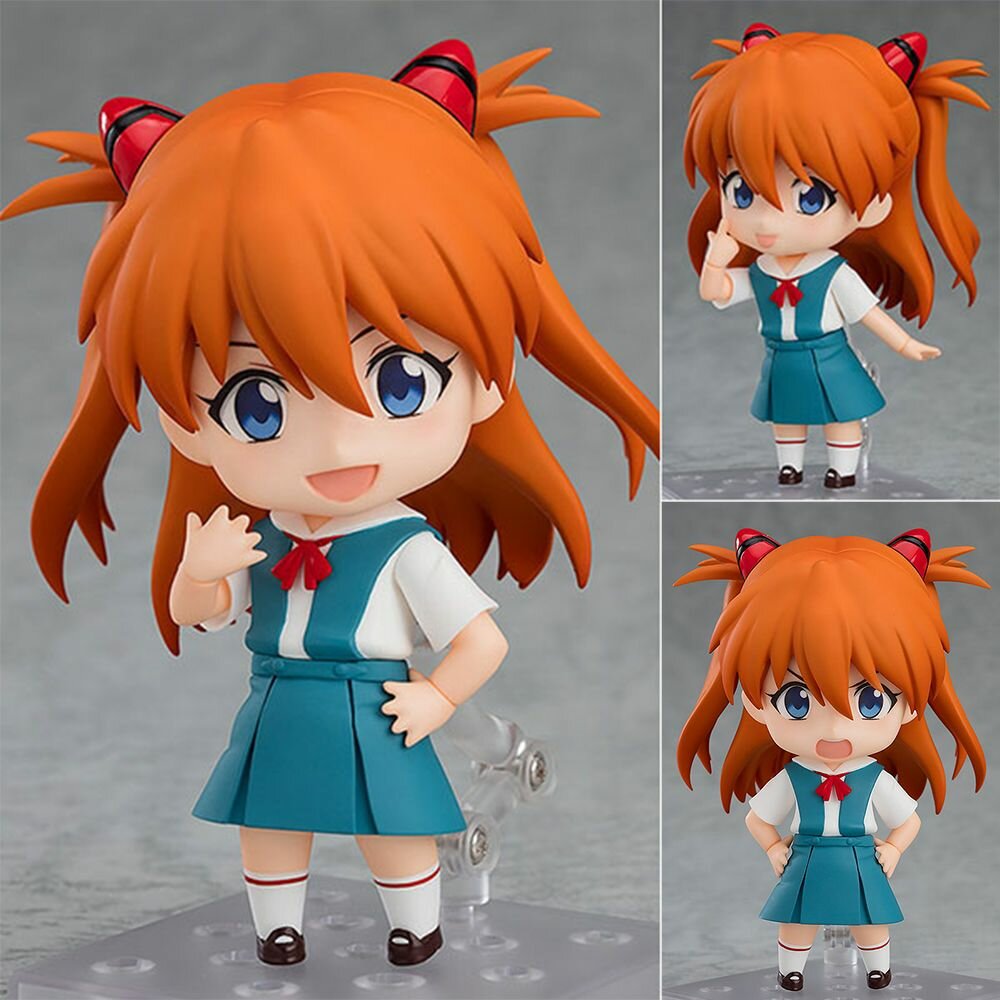 Фигурка Евангелион Шикинами Аски Лэнгли / Rebuild of Evangelion Asuka Langley Shikinami Подарки для болельщиков (10 см) 1202
