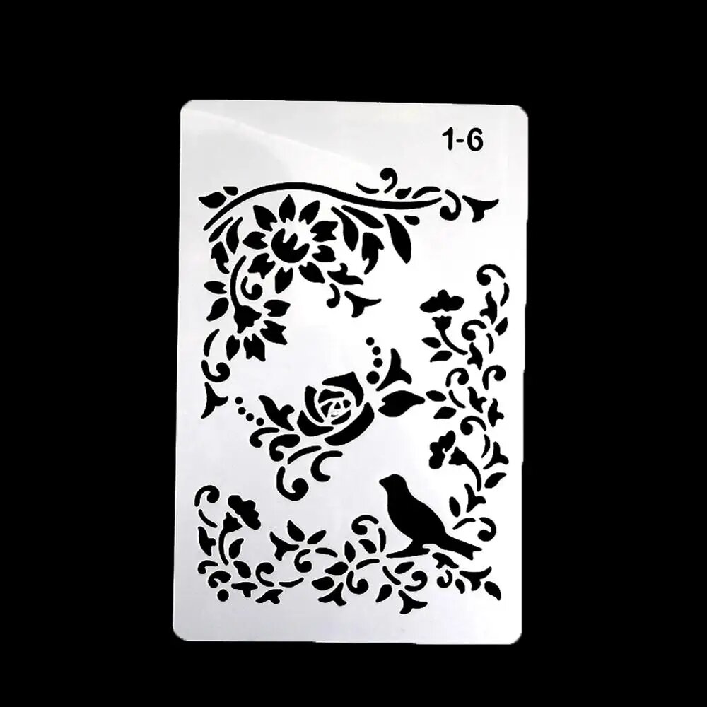 Шаблоны для рисования XIALUOSHAN 01208~01220 1-6