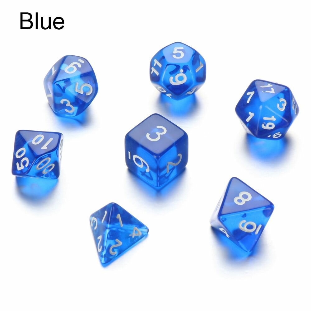 7Pcs/Set Кости набор
