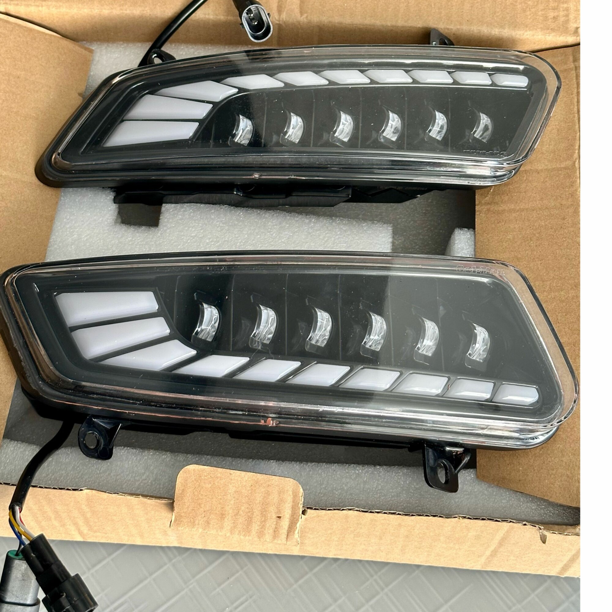 Фары противотуманные LED Sal-man Volkswagen Polo V Рестайлинг 2015-2020 (2 режима)