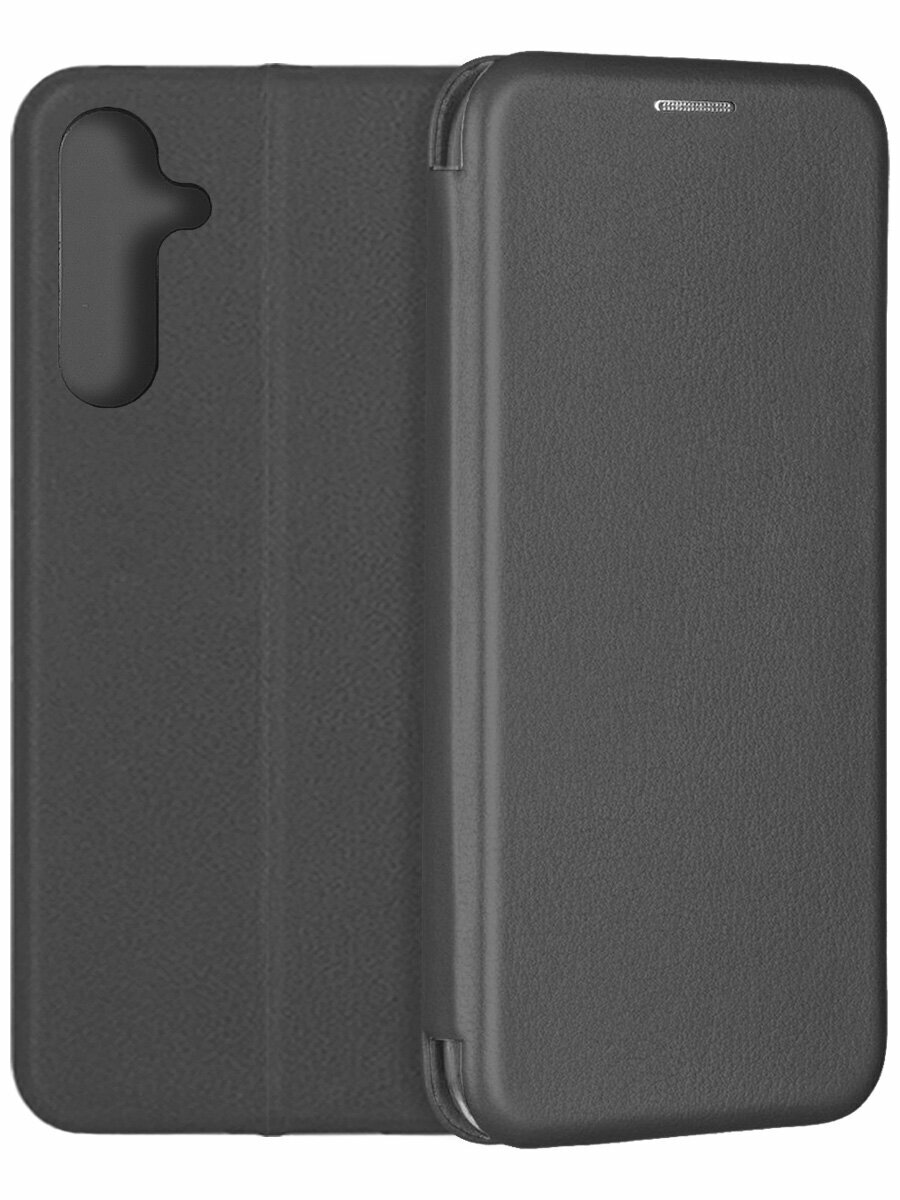 Чехол-книжка для Samsung Galaxy A16 A165 черный / подставка, отделение для карт