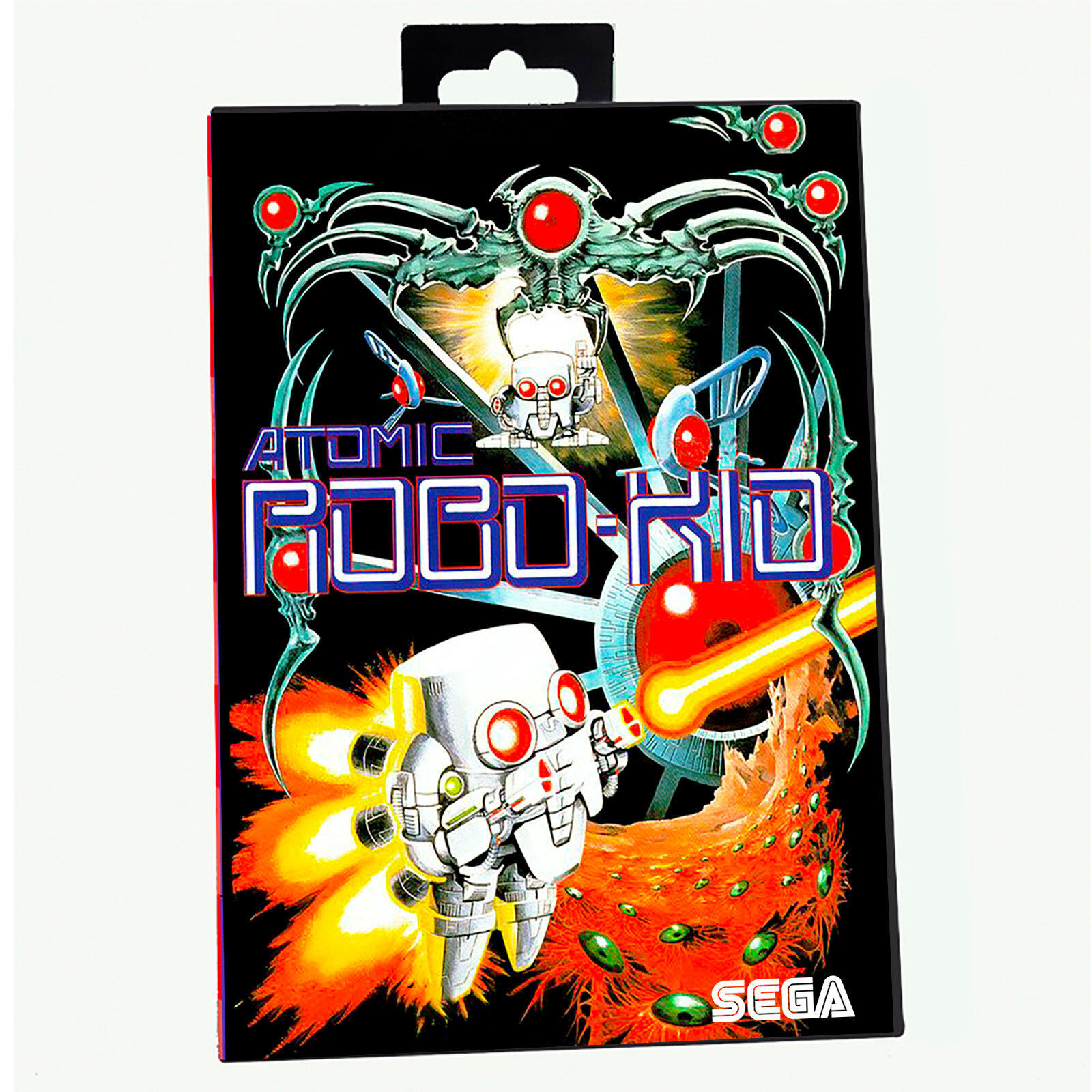 Картридж Atomic Robo-Kid Для приставки Sega Genesis Sega Mega Drive 16 bit MD