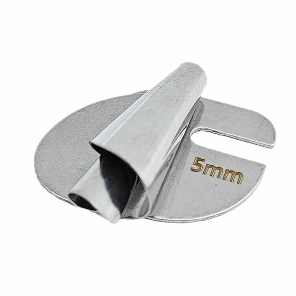 Лапка для шитья рулонного подрубочного станка, 8 размеров, ширина 3 10 мм, прижимная лапка швейной машины, направляющая шва