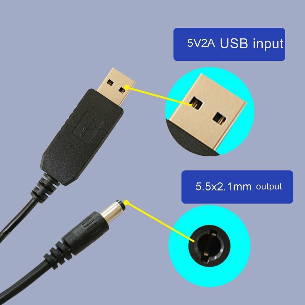 Адаптер USB 5V 2A на DC4.5V1A — фото 1