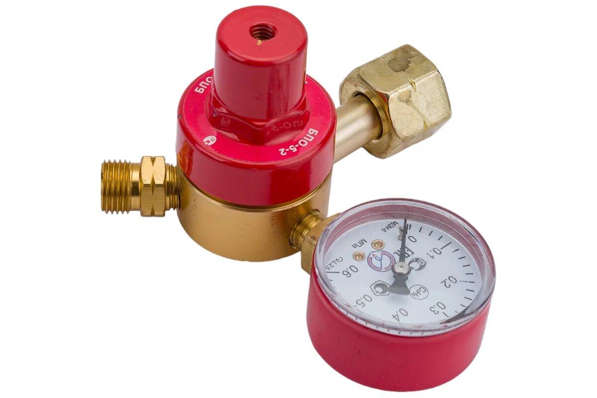 Редуктор пропановый БПО-5-2 BRIMA 0012185 для бытовых и промышленных газовых установок