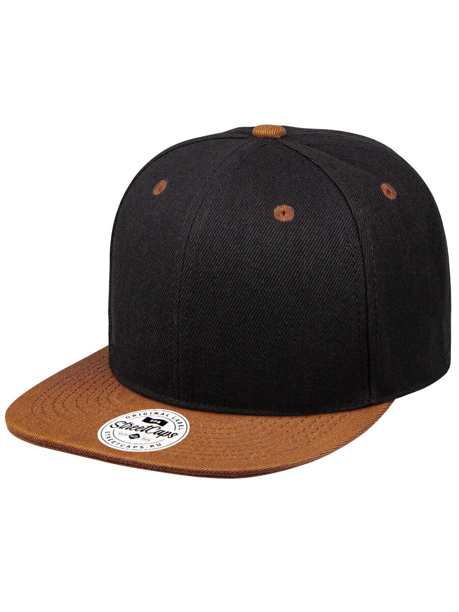 Бейсболка 004-6-2-000-000A Шестипанельная двухцветная акриловая для мужчин