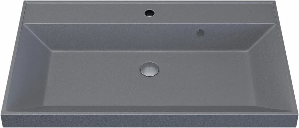Раковина Uperwood Classic 291030007 80x45 см, накладная, бетон