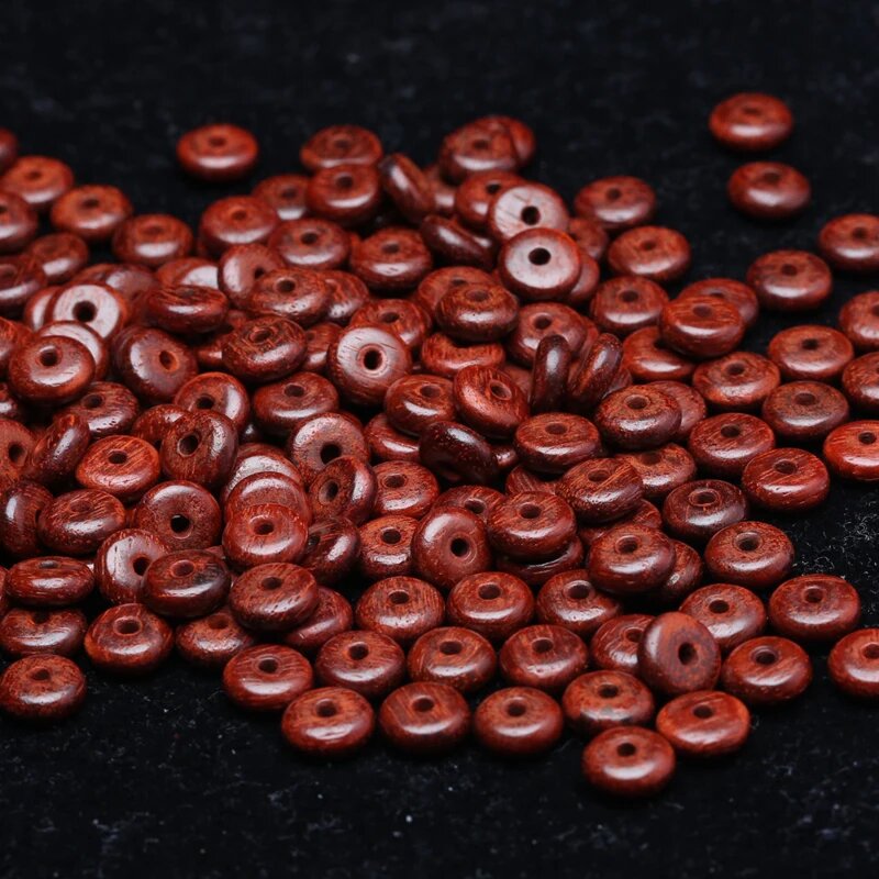 Бусины из сандалового дерева, 3х7 мм, 100pc