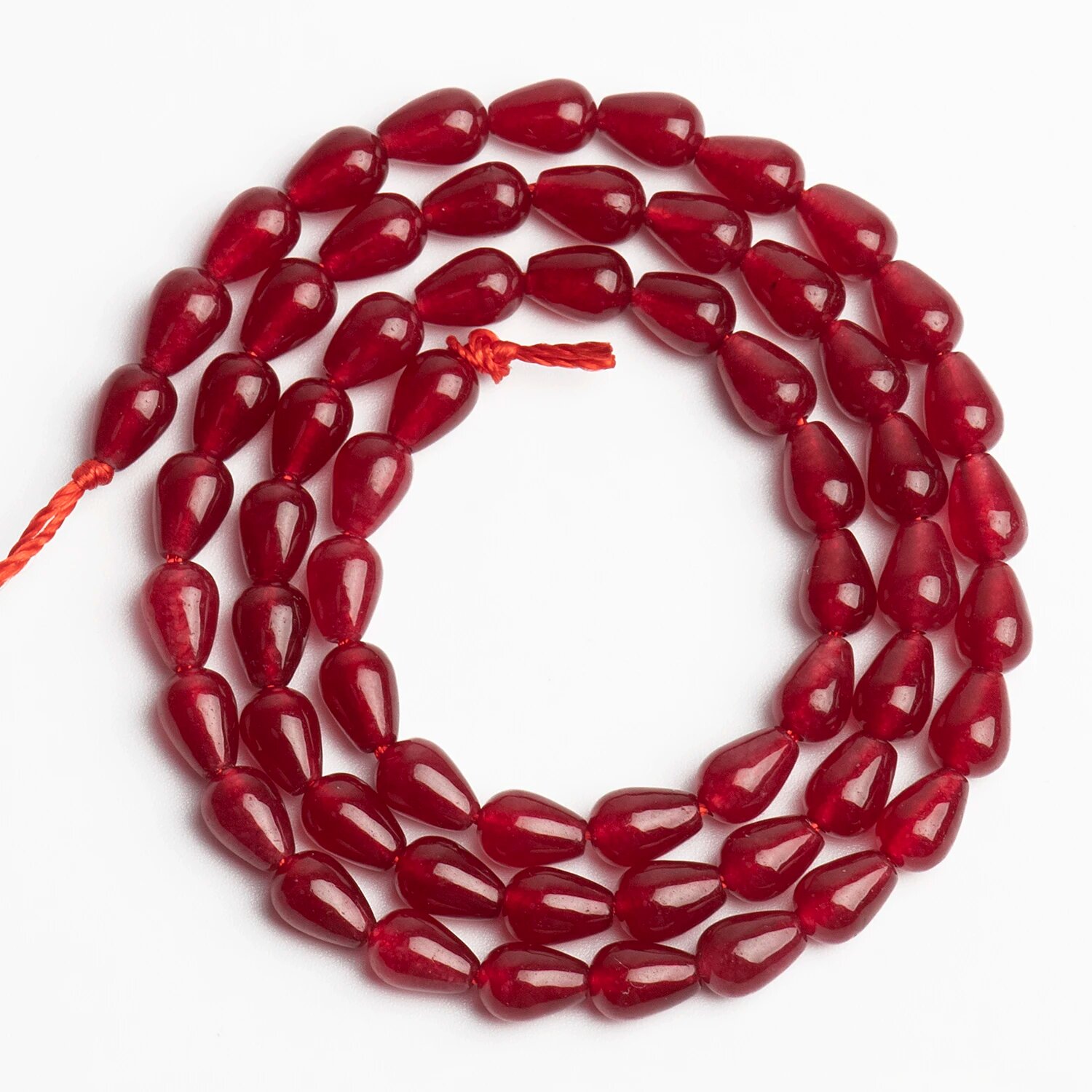 Бусины из красного халцедона nociuciu 6x4 мм 7x5 мм 9x6 мм 7x5mm