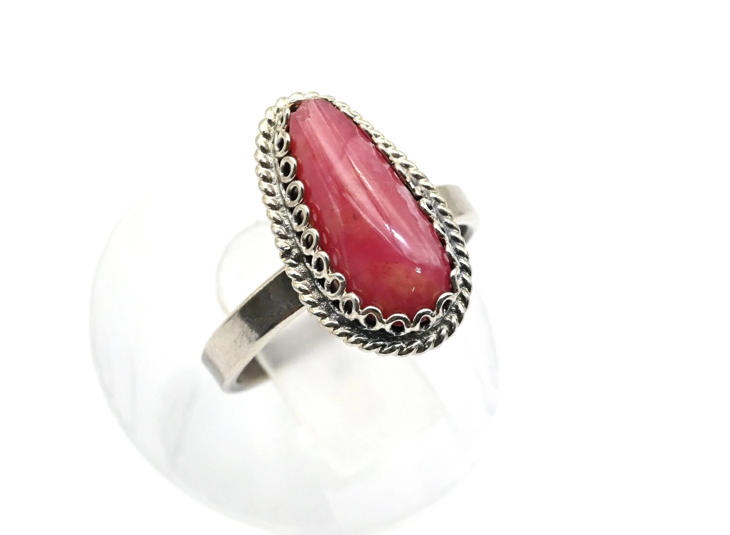 Кольцо, родонит