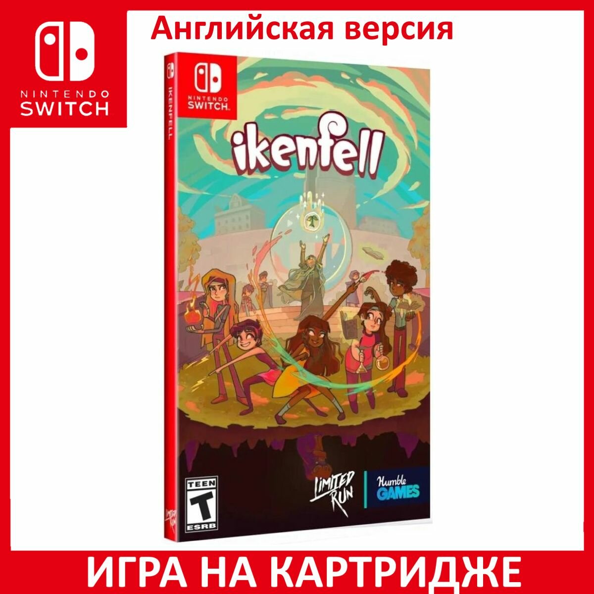 Игра Ikenfell (Limited Run #121)Switch Картридж на Nintendo Switch Английская версия