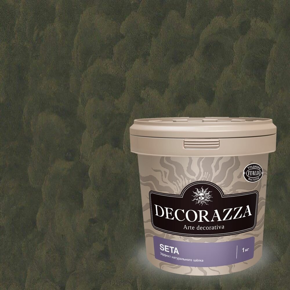 Декоративная штукатурка с эффектом натурального шелка Decorazza Seta (1кг) ST 18-29