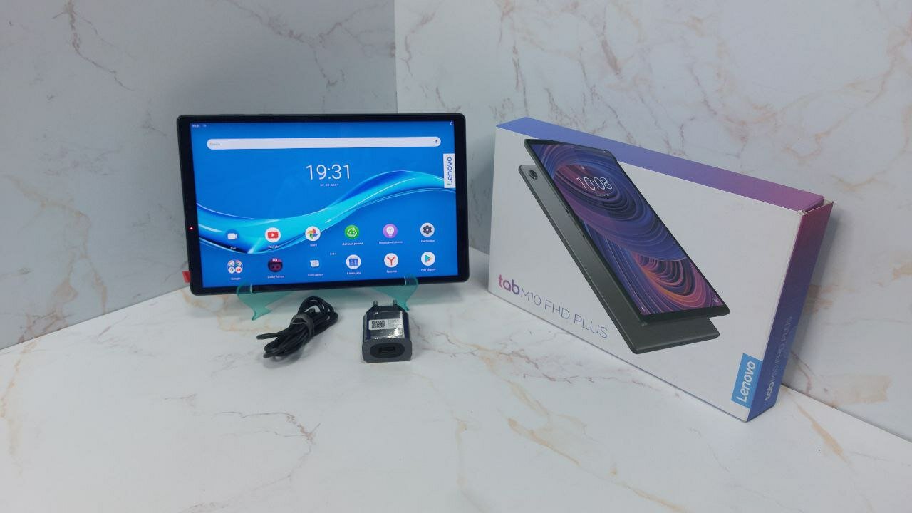 10.3" Планшет Lenovo Tab M10 Plus TB-X606X , RU, 4/128 ГБ, Wi-Fi + Cellular, серый