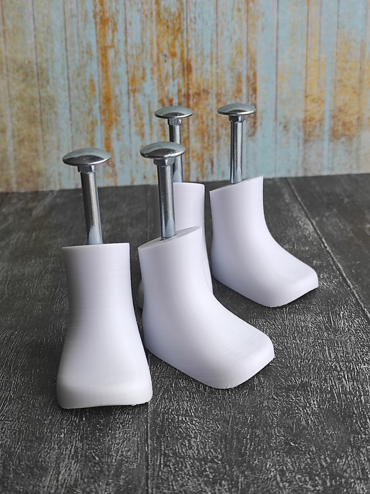 Колодки со вздернутым носиком для куклы Nines D'Onil MIA (Мия) 30 см (2 пары)