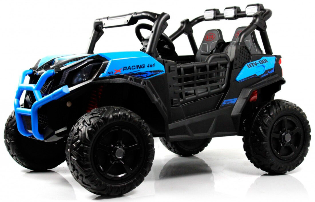 Детский электромобиль RiverToys K777KK LUX 4WD синий
