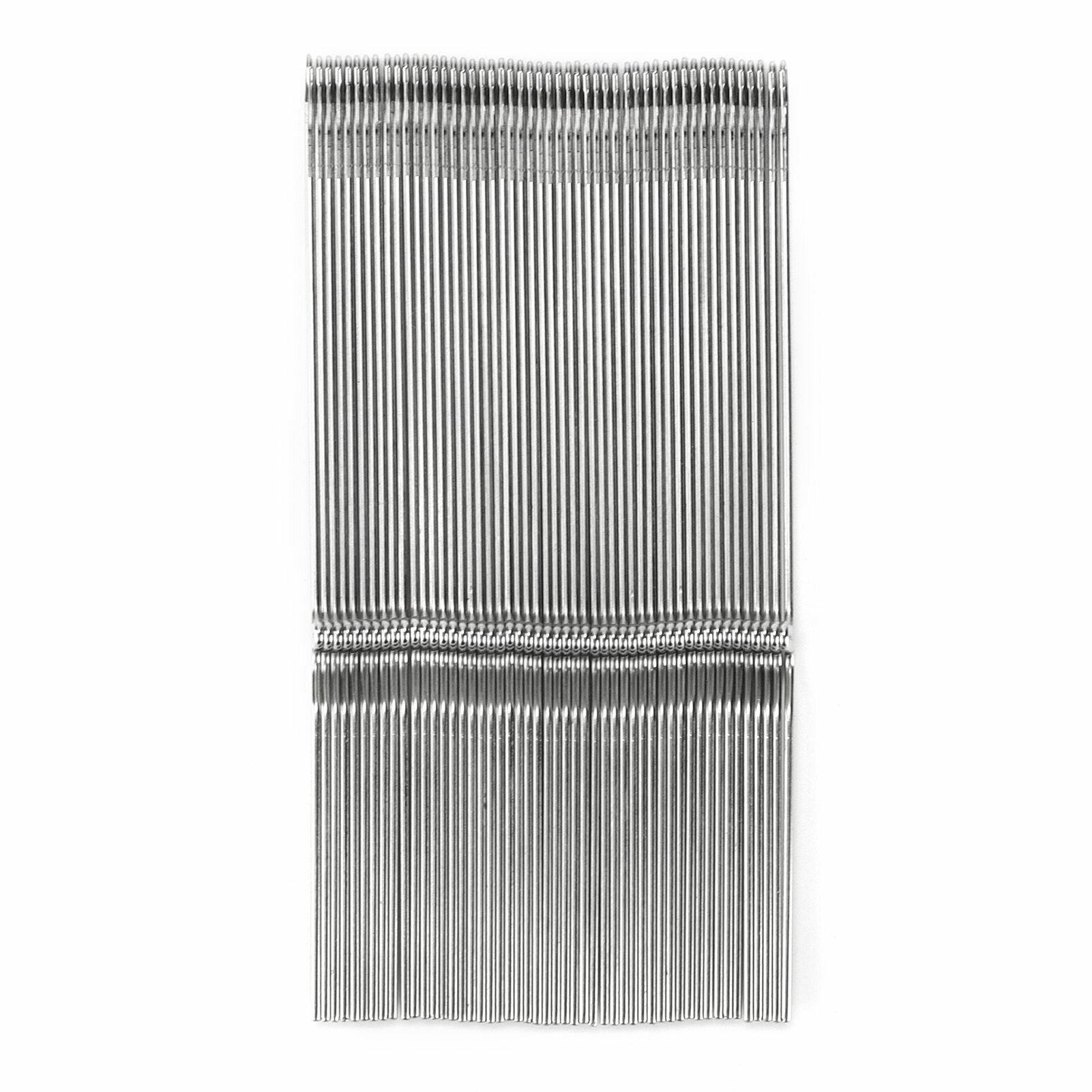 Набор из 50 спиц из нержавеющей стали, прочные иглы для шитья тканей для рукоделия и вязания на вязальных машинах KH710