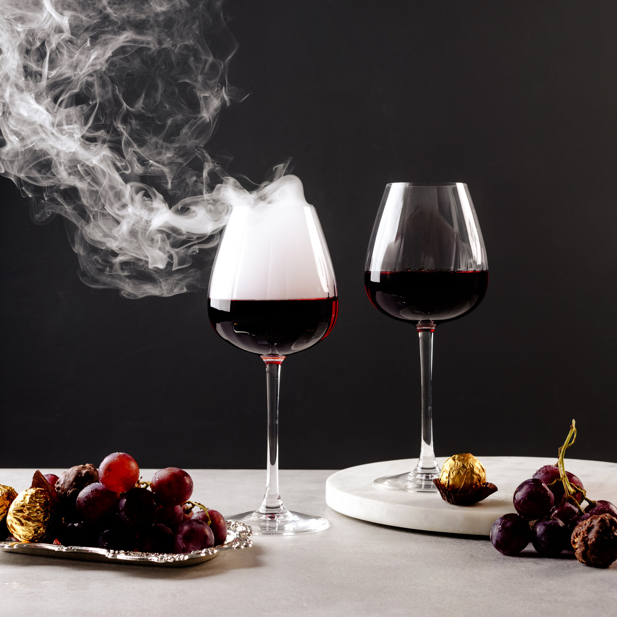 Набор бокалов для вина 470 мл, 4 шт, хрустальное стекло Cristal D'Arques Swirly