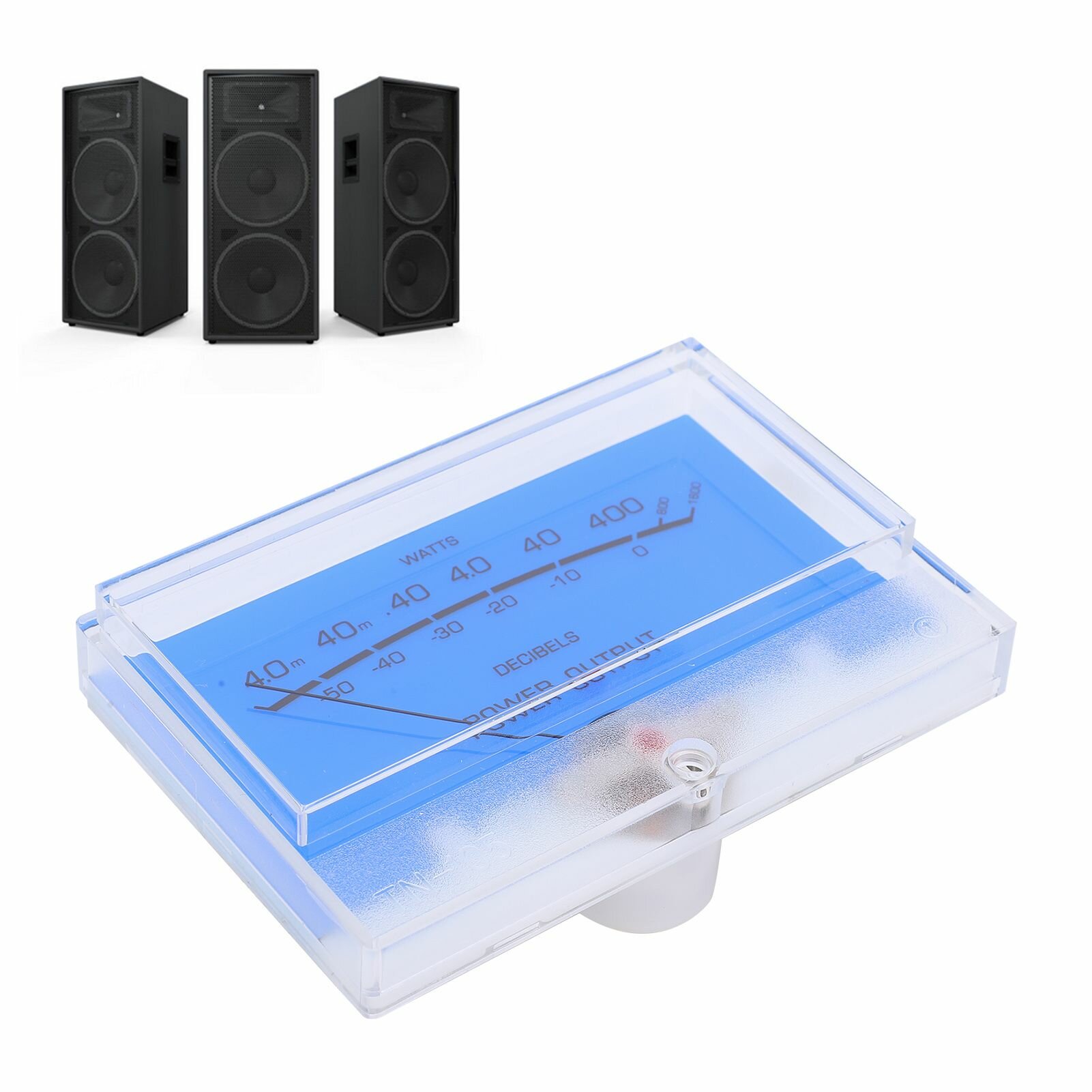 TN 105 S0518 Высокоточный усилитель мощности звука с разъемом уровня дБ и измеритель уровня громкости с подсветкой