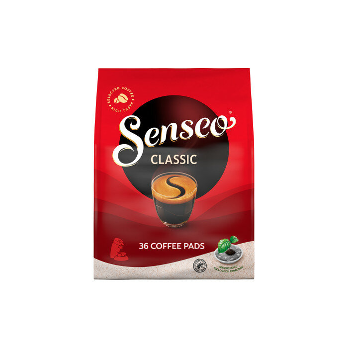 Кофе в чалдах (стандарт Senseo) Douwe Egberts Classic 36 порций