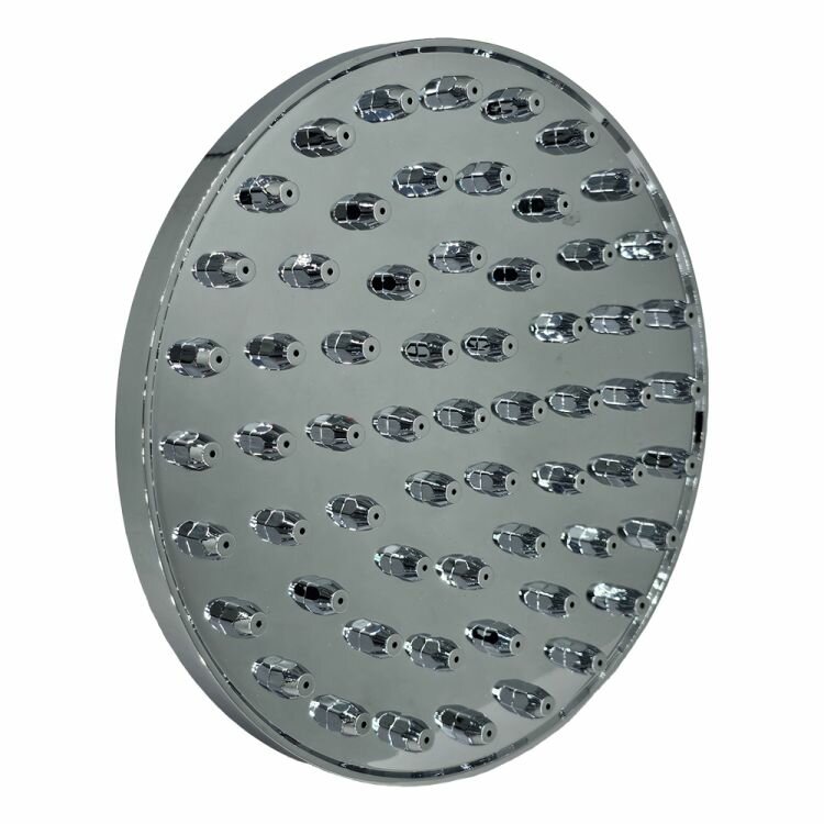 Тропический душ для душевой кабины 150 мм со съёмной втулкой, хром