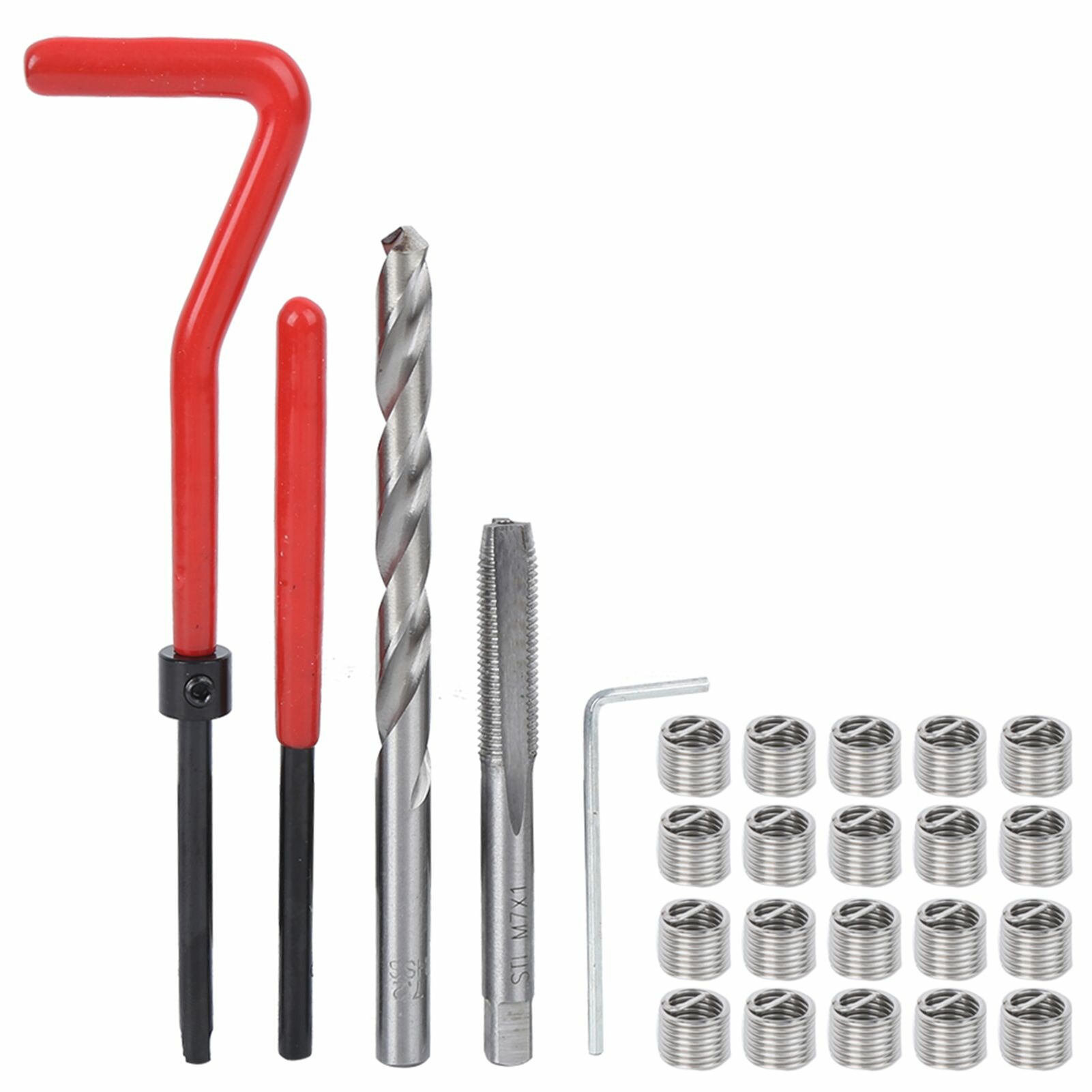 Комплект из 25 вставок для ремонта резьбы М7