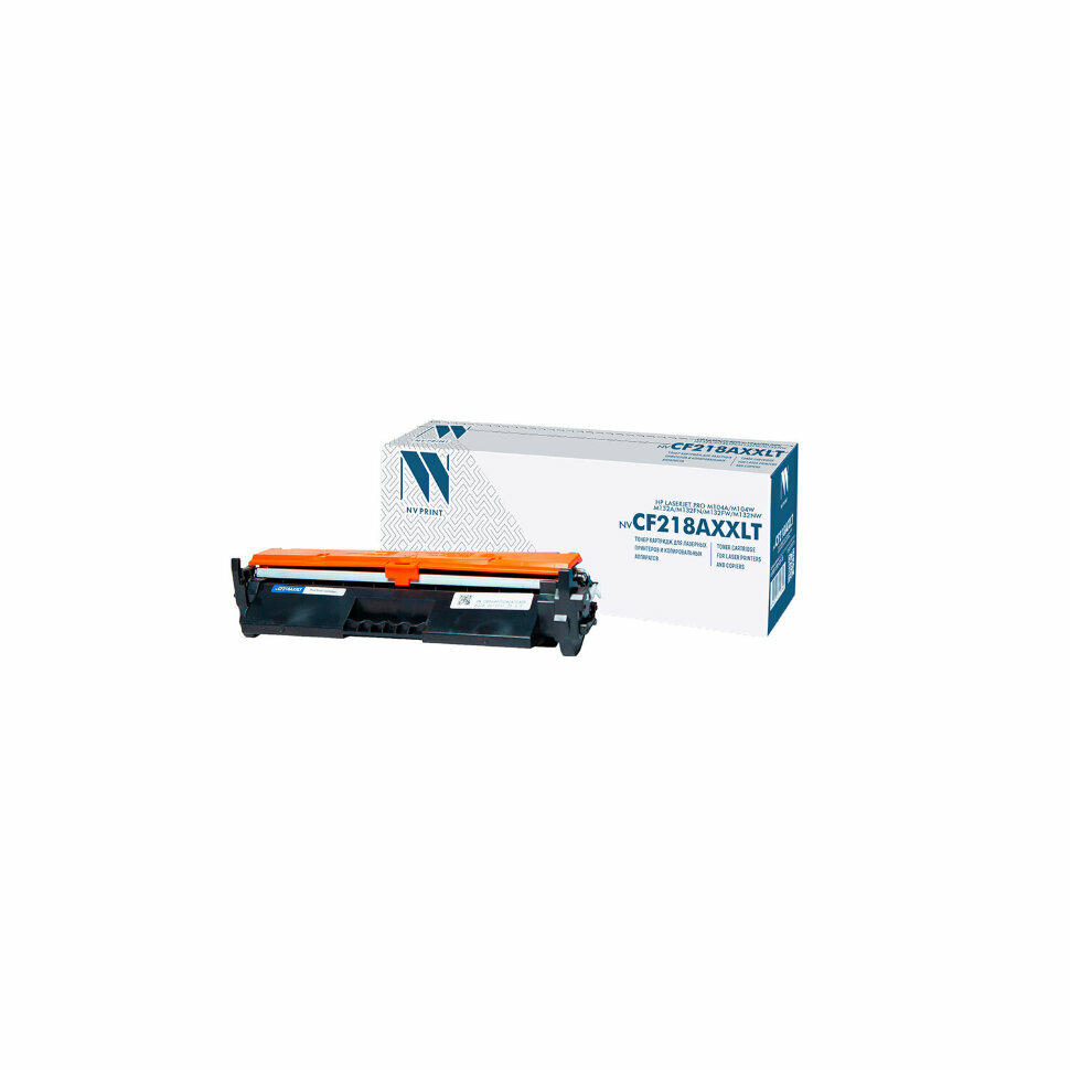 Картридж лазерный NV PRINT (NV-CF218AXXLT) для HP LaserJet Pro M104a/M104w/M132a, ресурс 5000 стр, 364578