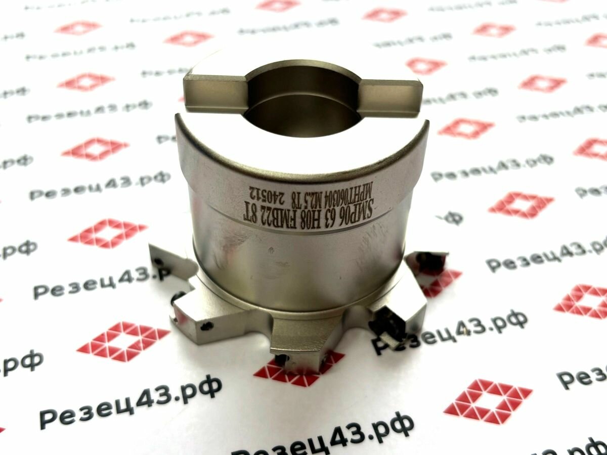 Дисковая насадная фреза со сменными пластинами SMP06 63-H8-22-8T