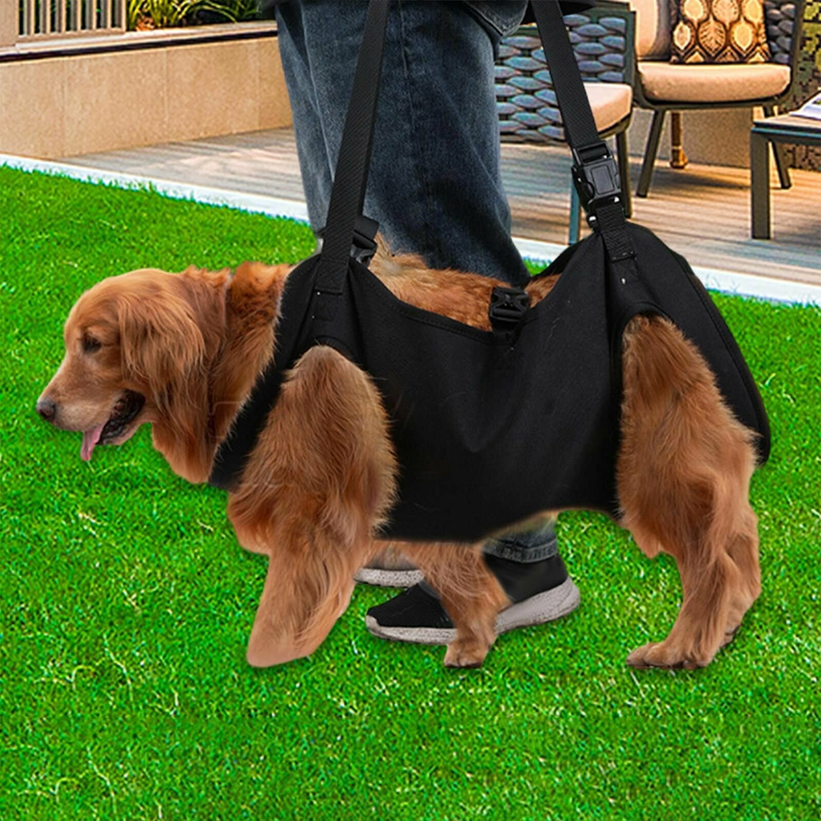 Подъемник для собак Переноска для поддержки домашних животных Переноска для собак L