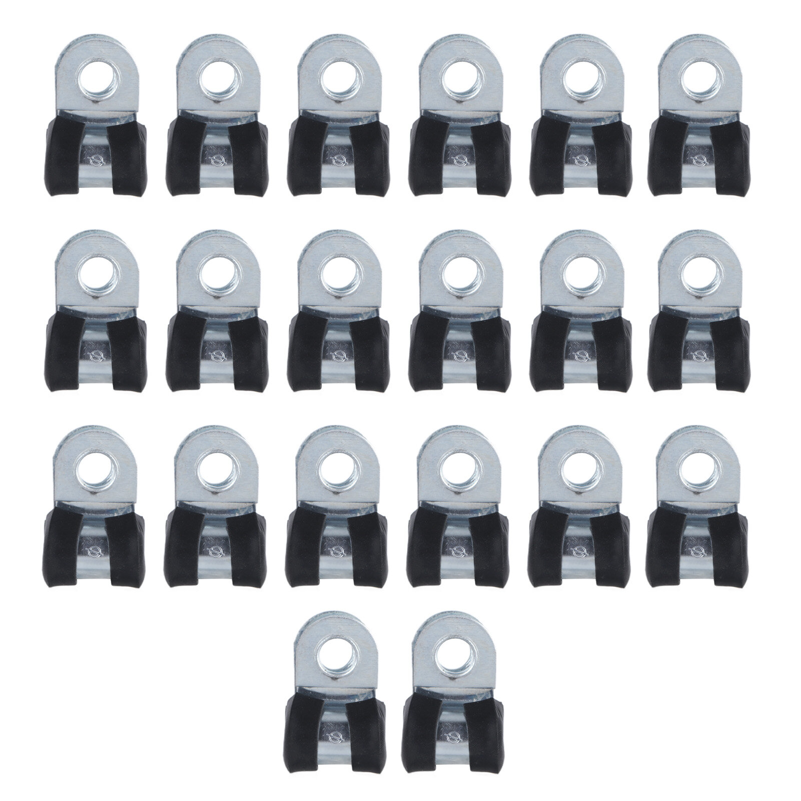 Хомуты для кабеля из нержавеющей стали 304, прочные, устойчивые к коррозии, многоразовые, тип R, хомут для труб, 8 мм