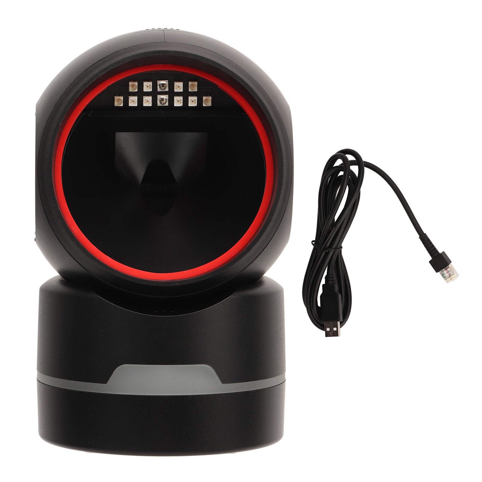 USB Plug and Play сканер 1D 2D QR, Hands Free, широкоугольный