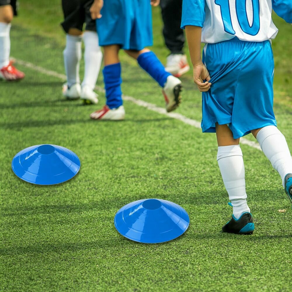 15 шт. набор конусов для ловкости, многоцелевые спортивные тренировочные конусы с пластиковой подставкой-держателем для футбольных мячей, дисковые мини-конусы для тренировок, маркеры поля