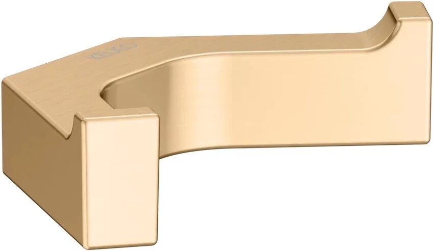 Крючок KEUCO Edition 11 11115250000 двойной, для ванны, латунь матовая