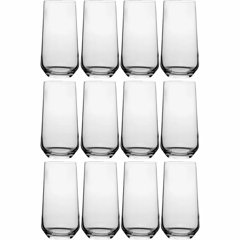 Набор стаканов аллегра файн РИМ 470 мл  12 шт/уп  холодный срез