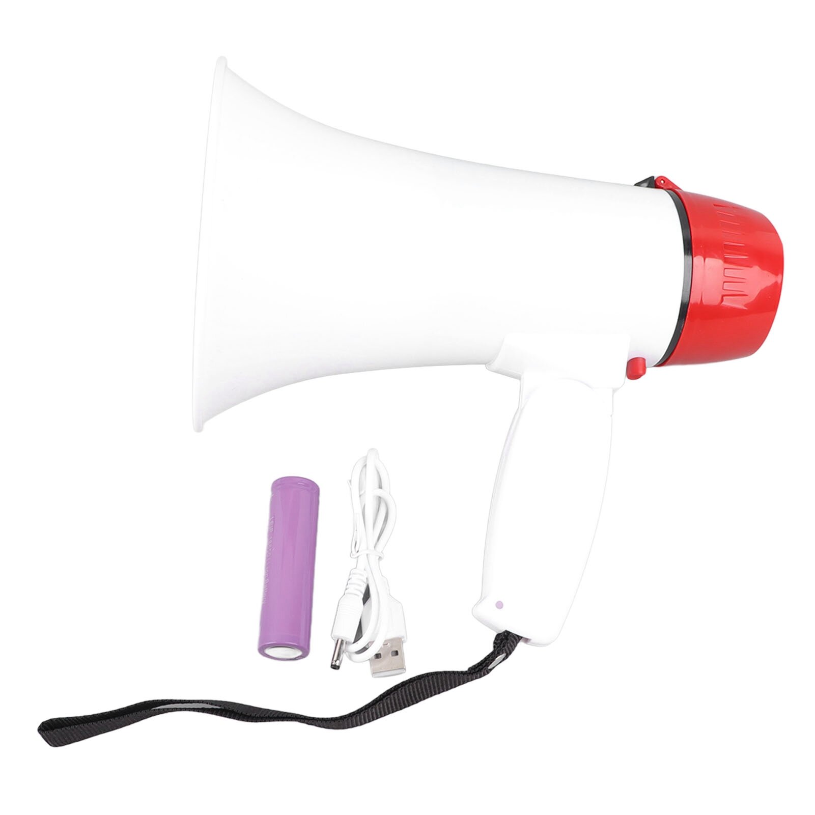 Megaphone Dishaker громкоговорителя Bullhorn 160S Записывает складные портативные громкоговорителя с аккумулятором 4800 мАч.