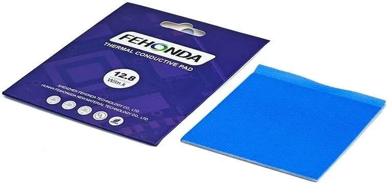 Термопрокладка Fehonda 100x100x2.0мм, 12.8 Вт/(м·K) FHND-12.8W-100X100-2.0